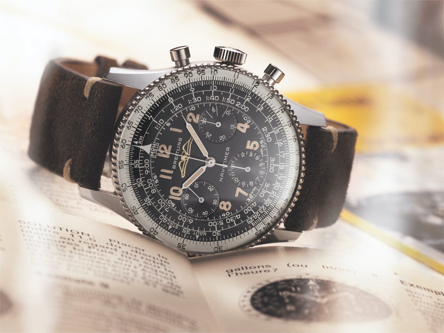 Breitling Navitimer 從經典飛行工具啟航 - another watch magazine